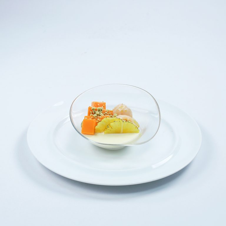 Mango Pudding with Sago and Lychee - Cinnamon Lakeside Colombo